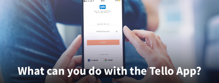 What can you do with the Tello App?