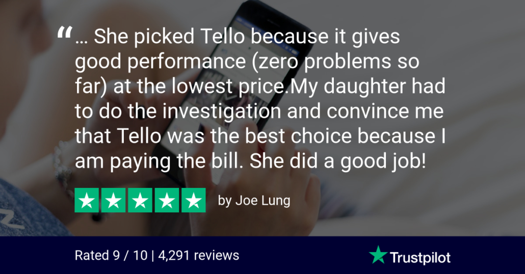 Families are choosing Tello phone plans for the kids’ first phone
