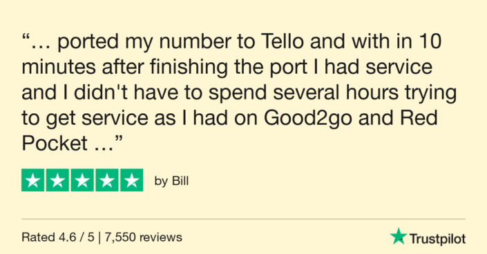 Everything you need to know about porting your number to Tello Mobile