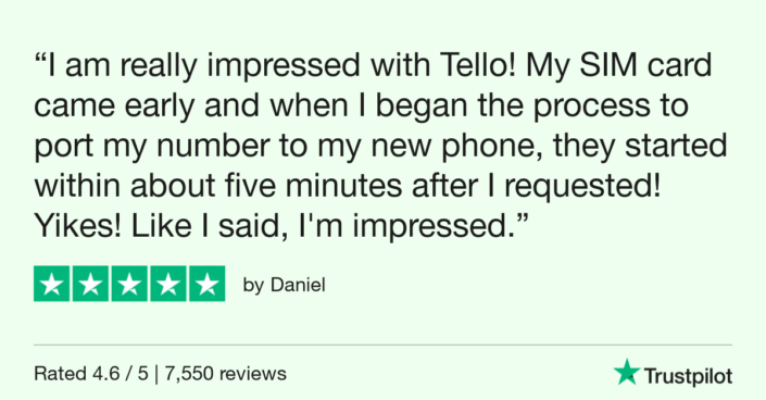 Everything you need to know about porting your number to Tello Mobile